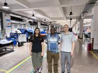 China Automatic A1 Online Newspaper Thermal CTP Machine with 45 Plates Per Hour and 256-Channel Laser Autoloader System for sale