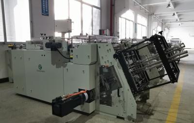China Lunch Takeaway Edge Erecting Paper Box Making Machine for sale