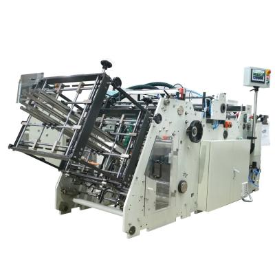 China Corrugated Paper Flexo Printing Carton Erecting Machine for sale