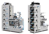 China 6Colors  60m/Min Flexo UV Label Adhesive Printing Machine for sale