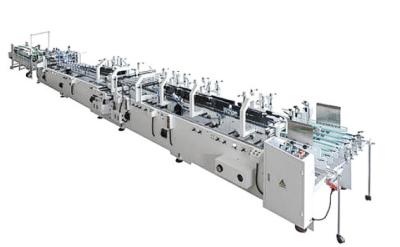 China Cold Glue 180m/Min Crash Lock Bottom Folder Gluer for sale
