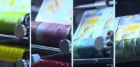 China Flexographic Adhesive Label Printing Machine 360 Degree Plate Adjustment for sale