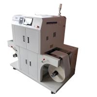 China Flatbed Flexo Digital Label Inkjet Printer CMYK LED Technology 320mm for sale