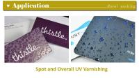 China 1060mm 80g Sheet Paper Waterbased UV Varnish Spot Coating Machine for sale