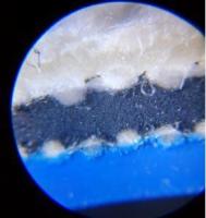 China Full Mold Compressible Printing Rubber Blanket 3 Ply Blue Color for sale
