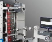 China Automatic Flexographic Label Printing Machine With Die Cutting Station 60m/min for sale