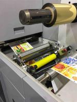 China Cold Foil Stamping UV Varnishing Machine 10m/Min For Wine Labels for sale