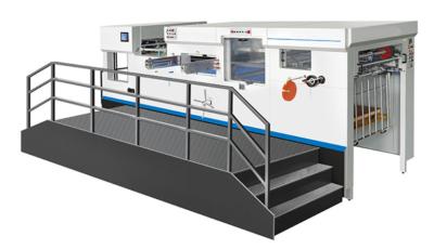China Modular Die Cutting Machine Waste Stripping Flatbed Die Cutter for sale