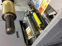 China 50M/Min Foil Stamping Varnishing Digital Label Enhancer 288mm Width for sale