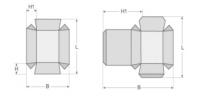 China Ecoo 8w Paper Box Making Machine Fast Food Carton Erecting Machine for sale