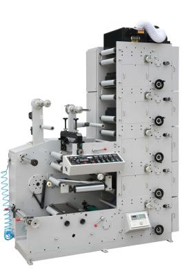 China 2 Colors 60m/Min CNC Flexo Label Sticker Film Printing Machine for sale