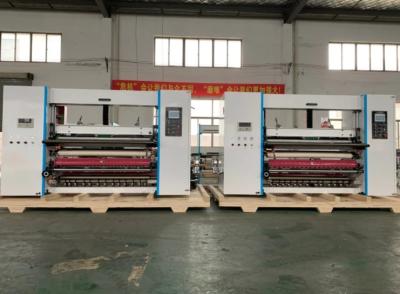 China ECOO T-1400C 1400mm Shaftless ATM Thermal Paper Roll Slitter Rewinder 1400mm for sale