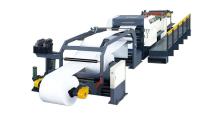 China GM-1400 High Precision High Speed Single Knife Paper Cutter Slitting Rewinding Machine for sale