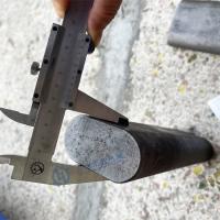 China Tiger Hydraulic Breaker Spare Parts KH950 Rock Hammer Rod Pin Chisel Without Hole for sale