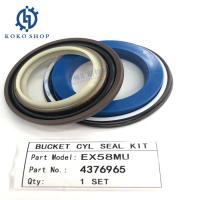 China Hitachi EX58MU Excavator Seal Kit Bucket Cylinder Seal Kit Spare Parts for sale