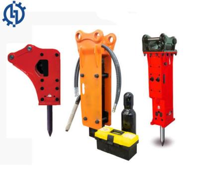 China Stable Impact Force Hammer EB135 140 155 Top Type Hydraulic Rock Stone 18-55Tons Hammer Breaker for sale