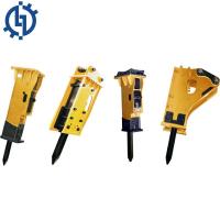 China Stable Impact Force Hammer EB135 140 155 Top Type Hydraulic Rock Stone 18-55Tons Hammer Breaker for sale
