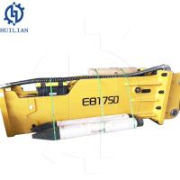 China Side Top Mounted Hydraulic Rock Hammer EB165 EB175 EB185 for 40tons 50tons Excavator for sale
