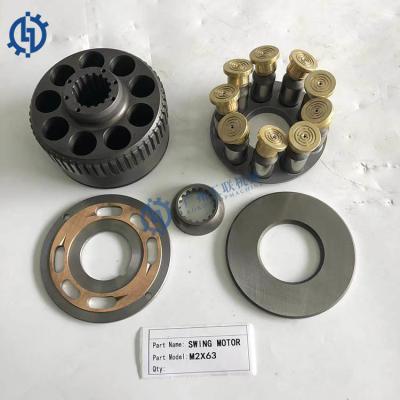 China Original Construction Machinery Parts Swing Hydraulic Motor Spare Parts M2X63 for sale