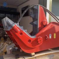China 11-20T Excavator Hydraulic Concrete Crusher Crushing Pliers For Excavators for sale