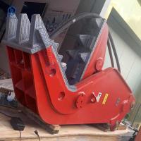 China 11-20T Excavator Hydraulic Concrete Crusher Crushing Pliers For Excavators for sale