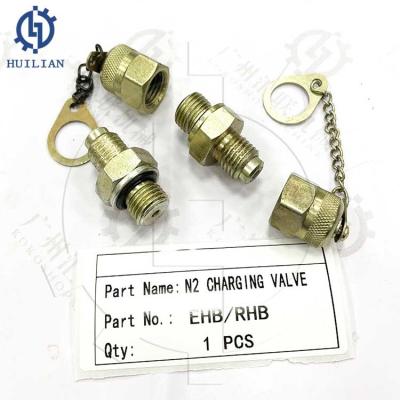 China Hanwoo N2 Charger Kit Hydraulic Breaker Nitrogen Gas charging Valve for sale