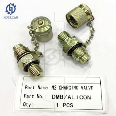 China Daemo Hydraulic Breaker N2 Charger Kit DMB Nitrogen Gas Charging Valve for sale