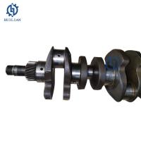 China 6BG1 Excavator Crankshaft 6BG1 Diesel Engine Spare Parts 1-12310-448-0 for sale