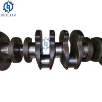China 6BG1 Excavator Crankshaft 6BG1 Diesel Engine Spare Parts 1-12310-448-0 for sale
