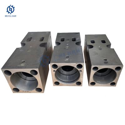 China Msb550 Cylinder Hydraulic Breaker Hammer Excavator Front Head Spare Parts Rock Hammer Lower Body for sale