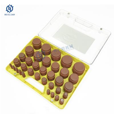 China CATEEEEEEE Red O-Ring Box Hydraulic Excavator Rubber NBR FKM Metric Nitrile O Ring Kit Assortment for sale