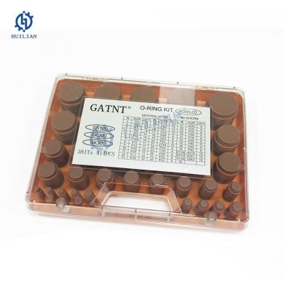 China SK O Ring Kit For Excavator Hydraulic Searies Box Repair Seal Red O-ring Set for sale