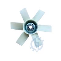 China Auto engine parts cooling Fan blade for machinery fit with engine CATEEEEEEE70B 4D32 6 blades 8 holes for sale