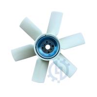 China Auto engine parts cooling Fan blade for machinery fit with engine CATEEEEEEE70B 4D32 6 blades 8 holes for sale