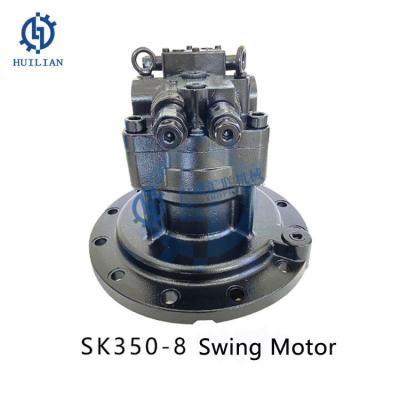 China Excavator Hydraulic Pump Motor Parts With 16 Holes Slewing Motor SK350-8 Swing Motor for sale