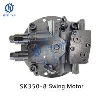 China Excavator Hydraulic Pump Motor Parts With 16 Holes Slewing Motor SK350-8 Swing Motor for sale