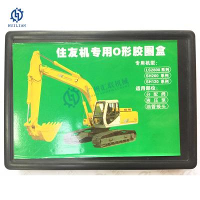 China Excavator Komatsu PC Cylinder Rubber SH Repair Kits Track Adjuster O Ring Seal for sale