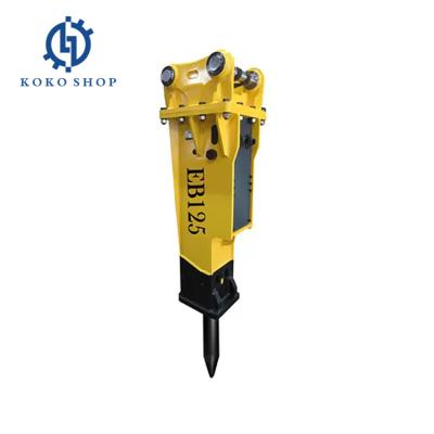 China SB60 TOP Type Rock Hammer EB125 Hydraulic Breaker for 15-18 tons Excavator Attachment for sale