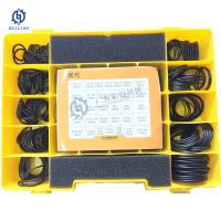 China Excavators Dispense Valves Hydraulic Pumps Rubber R ORing fittings Set Kit Repair Box for sale