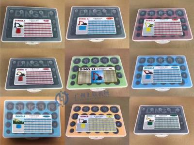 China Excavator O-Ring Kit Box Black/ White/ Red Komatsu Doosan CATEEEEEEE NBR FKM Rubber O Ring Kit for sale