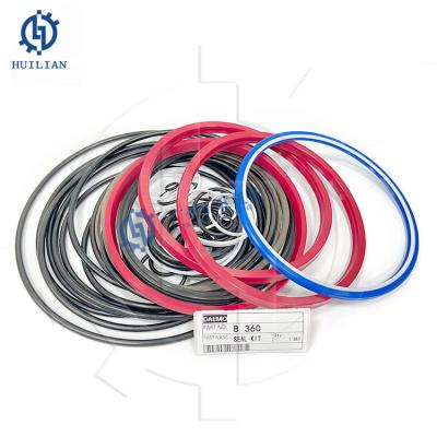 China Alicon B360 Daemo Hydraulic Breaker Hammer Spare Parts Repair Kit B360 Oil Seal Kit for sale