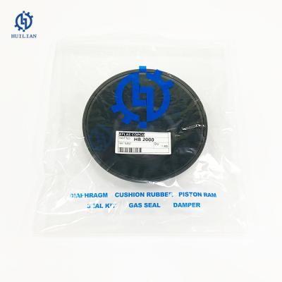 China ATLAS-COPCO HB2000 Diaphragm for Excavator Hydraulic Breaker Seal Kit jack hammer Accumulator Membrane parts for sale