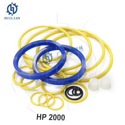 China Indeco Hydraulic Breaker Hammer Parts Rubber Oil Repair Seal Kit HP2000 HP3000 HP4000 HP5000 for sale