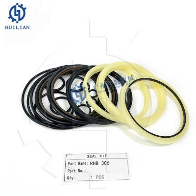 China Hanwoo Hydraulic Breaker Hammer  Spare Parts Oil Seal Kit Rubber RHB306 Seal Kit for sale