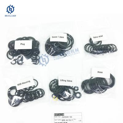 China ZX350H-5G Hydraulic Sealing Kits Excavator Control Valve Seal Kit YA00000734K for sale