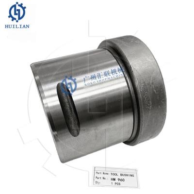 China HM960 Tool Bushing KRUPP Hydraulic Breaker Hammer Spare Parts Lower Bush for sale