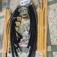 China Excavator EX200 R210 Boom Arm Pipeline Hydraulic Hammer Hose Pipe Line Breaker Piping Kit for sale