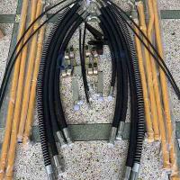 China R210 R220 HX210S/HX220S Excavator Hydraulic Piping Kit Breaker Hoses Hammer Piping Line Kit Pipeline for sale