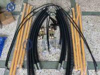 China R210 R220 HX210S/HX220S Excavator Hydraulic Piping Kit Breaker Hoses Hammer Piping Line Kit Pipeline for sale