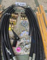 China EX200 R210 Excavator the welding Hydraulic breaker pipeline Kit Hose Rock Breaker Hammer for sale